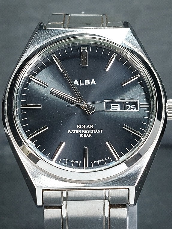 Yahoo!オークション - SEIKO セイコー ALBA アルバ V158-0AL0 メンズ ...