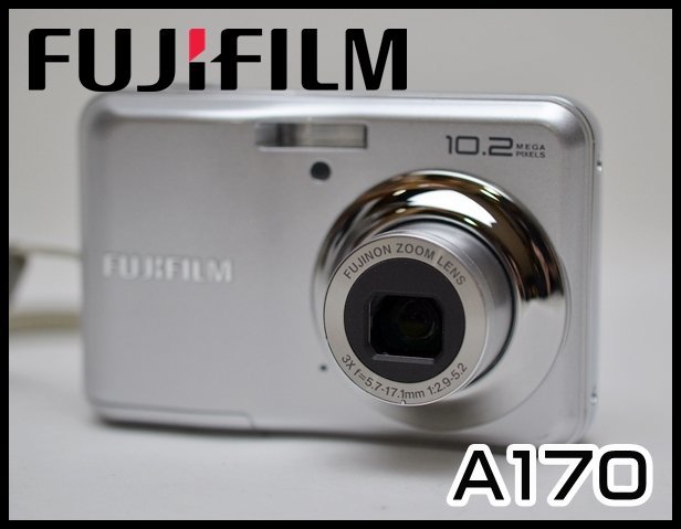 Yahoo!オークション - 動作品 FUJIFILM 富士フイルム A170 コンパクト...