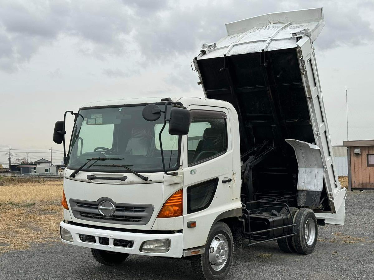 売切 H18年 日野 レンジャー 4トン ダンプ 6速マニュアル ディーゼル フレーム腐食無 電動コボレーン付 NOX.PM適合 積載4000KG(4tトラック、中型トラック)｜売買された ...