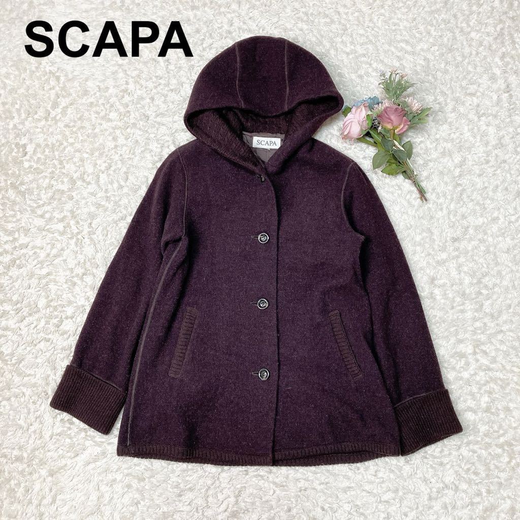 Yahoo!オークション - SCAPA スキャパ ジャケット 38 レディース B1223...