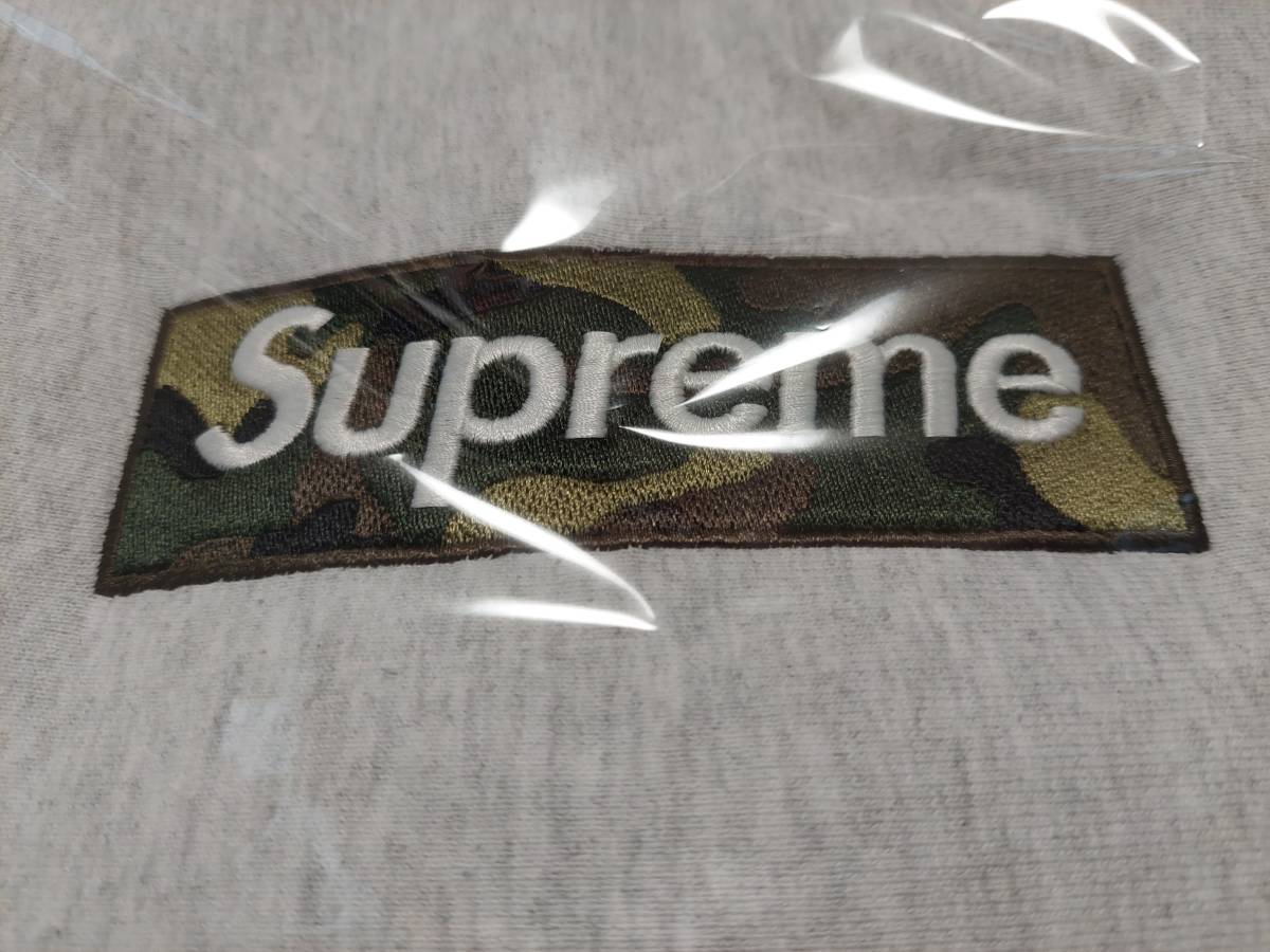 Supreme Box Logo Hooded Sweatshirt Ash Grey Large Camo Supreme Box Logo Hooded Sweatshirt Ash Grey Large Camo