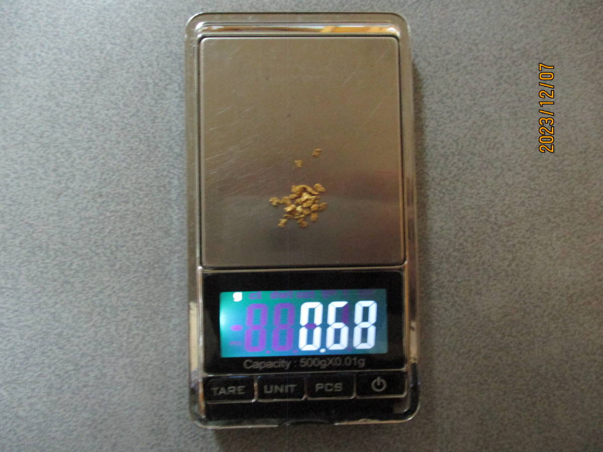 Yahoo!オークション - 砂金・砂金ペンダント 0.68g