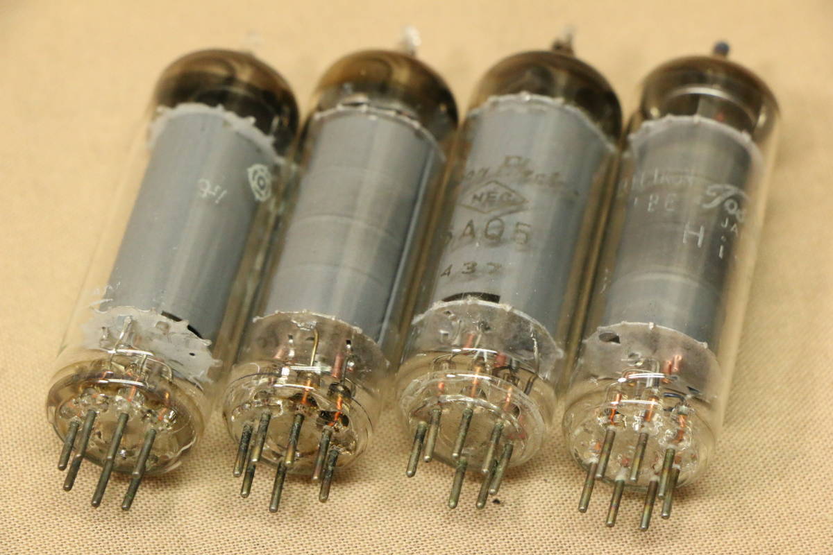 Yahoo!オークション - 6AQ5 4本セット 6V6-GT 6V6GT 真空管