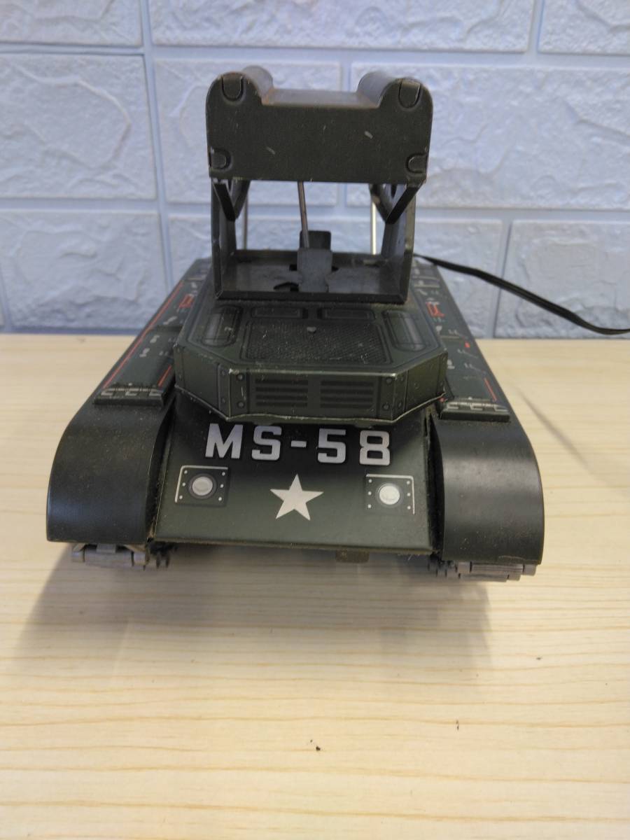 Yahoo!オークション - M648 棚小 現状品 ミサイル戦車 MS-5B ブリキ戦...