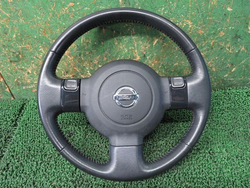 Yahoo!オークション - 『psi』 日産 BZ11 キューブ 純正 レザーステア...