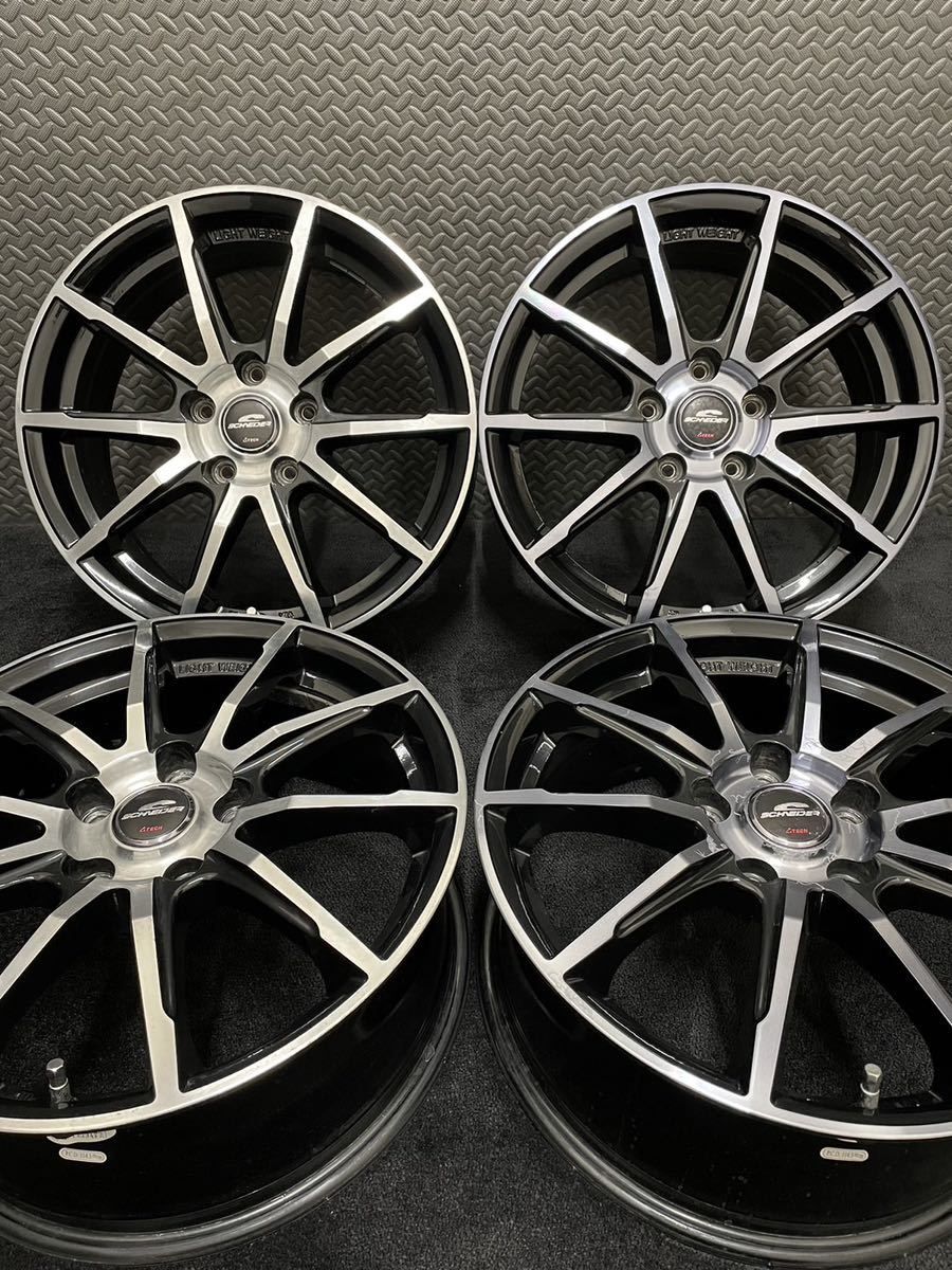 SCHNEIDER アルミホイール 17インチ 7J＋48 114.3 5H 4本 ブラポリ B-B902(社外品)｜売買されたオークション情報、yahooの商品情報をアーカイブ公開 ...