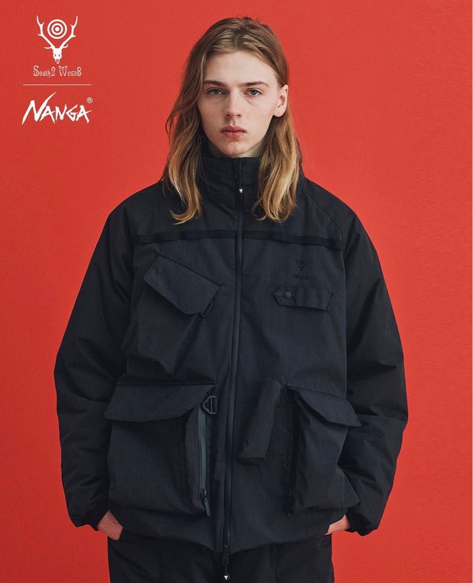 新品】SOUTH2 WEST8×NANGA ダウンジャケット ブラック Lサイズ 新品】SOUTH2 WEST8×NANGA ダウンジャケット ブラック Lサイズ