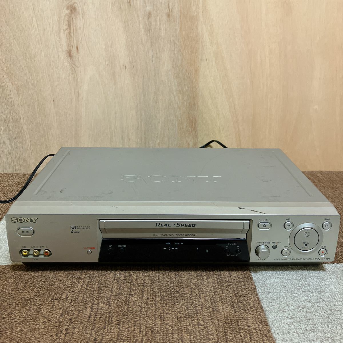 Yahoo オークション 動作品 ソニー Sony Vhsビデオデッキ Slv Nr300