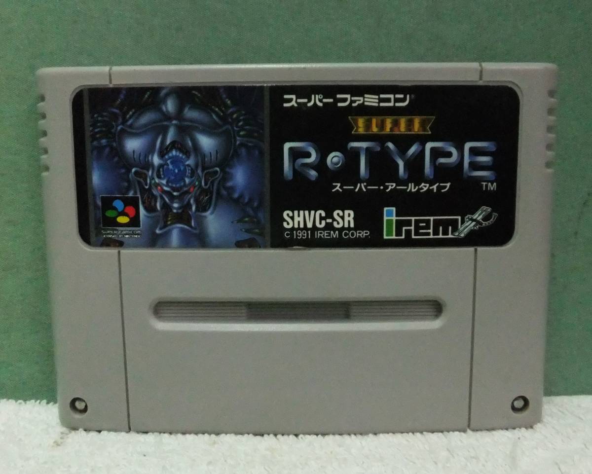 Yahoo!オークション - スーパーファミコン SFC R・TYPE スーパー・アー...