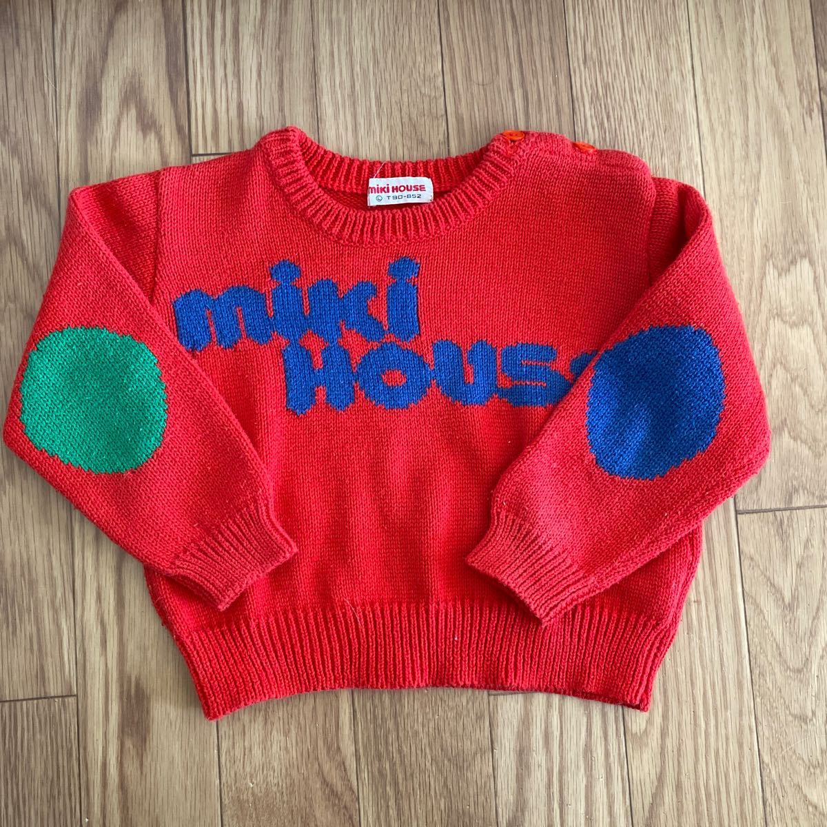 Yahoo!オークション - ミキハウス mikihouse キッズ トップス ニット ...