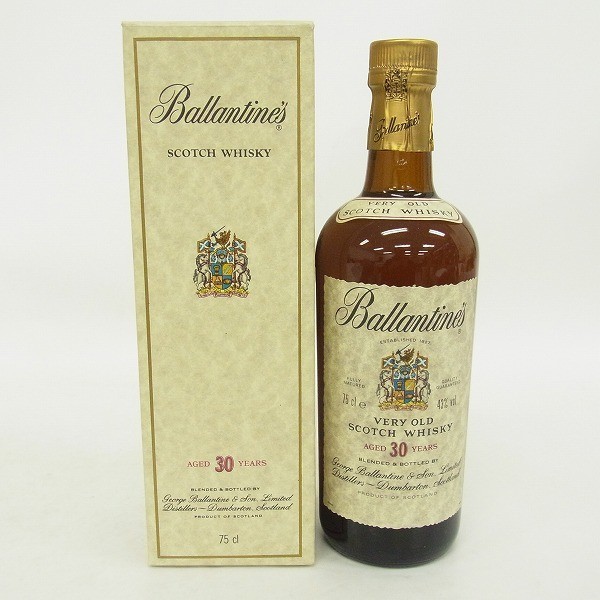 Yahoo!オークション - S195-S28-3136 Ballantine's バランタイン 30年 ...