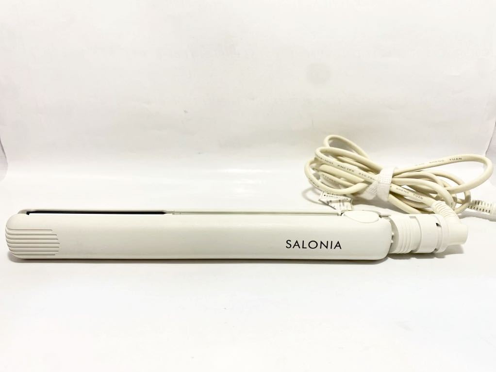 ヘアアイロン SALONIA SL-004SW ストレートヘアアイロン ホワイト(ヘアアイロン)｜売買されたオークション情報、yahooの商品情報をアーカイブ公開 - オークファン ...