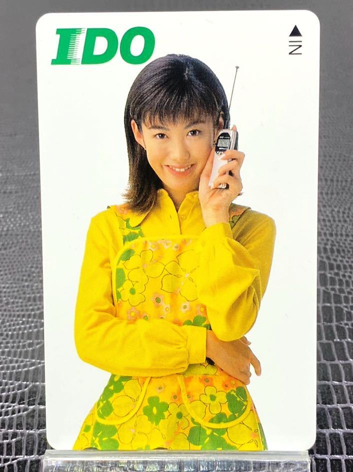 Yahoo!オークション - ともさかりえ 未使用テレホンカード50度数 IDO ...