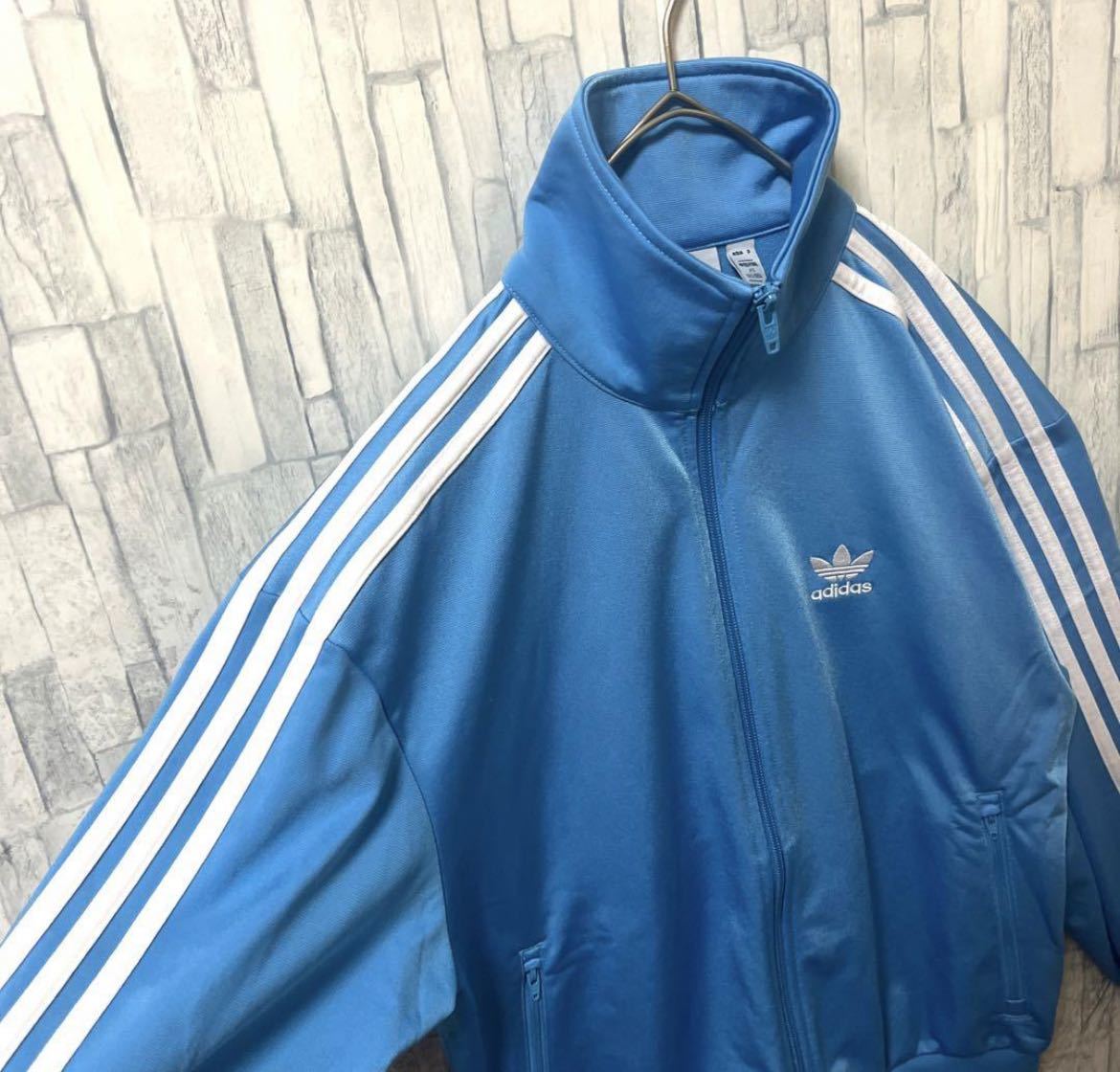 adidas アディダス ジャージ 上 トラックジャケット S ブルー adidas アディダス ジャージ 上 トラックジャケット S ブルー
