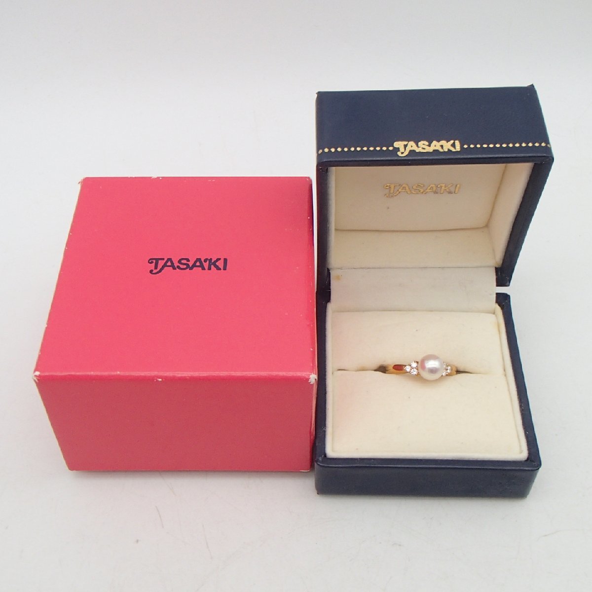TASAKI タサキ リング パール /K18 750 約2.7g D0.11ct 丸玉6.5㎜ /メレダイヤ 田崎真珠 アクセサリー 指輪 真珠 HT(指輪)｜売買されたオークション情報 ...