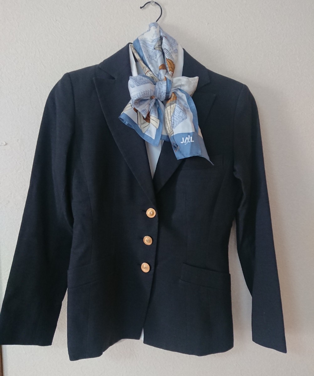 Yahoo!オークション - 希少 JAL 9代目 キャビンアテンダント 制服 セッ...