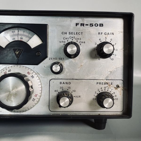 Yahoo!オークション - Z2-921【YAESU】ジャンク品・FR-50B 八重洲無線 ...