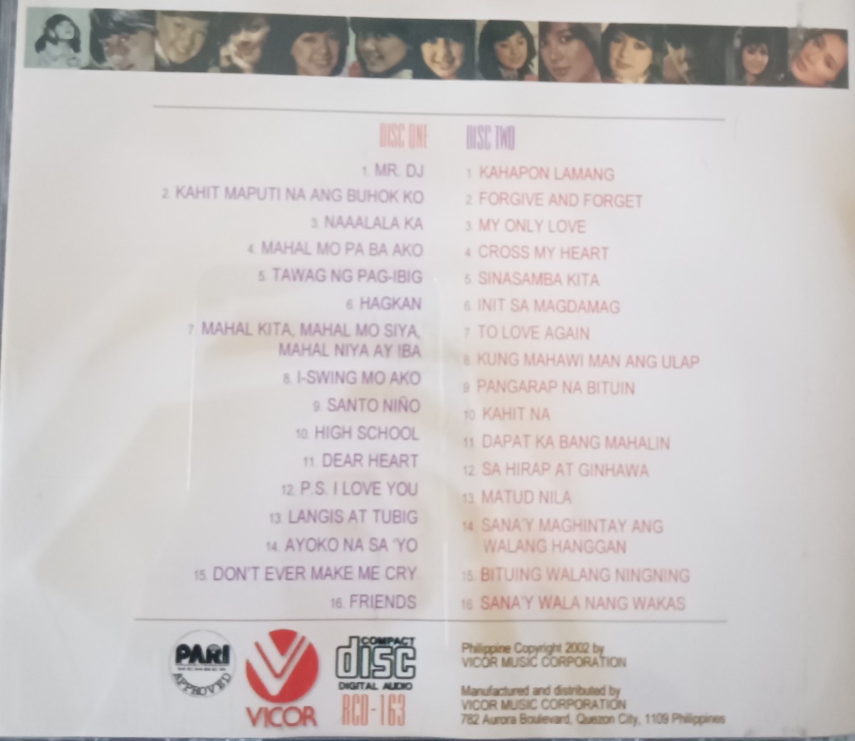 代購代標第一品牌－樂淘letao－AOR/CHARON CUNETA/THE MEGA COLLECTION/輸入盤中古CD フィリピン/OPM 二枚組