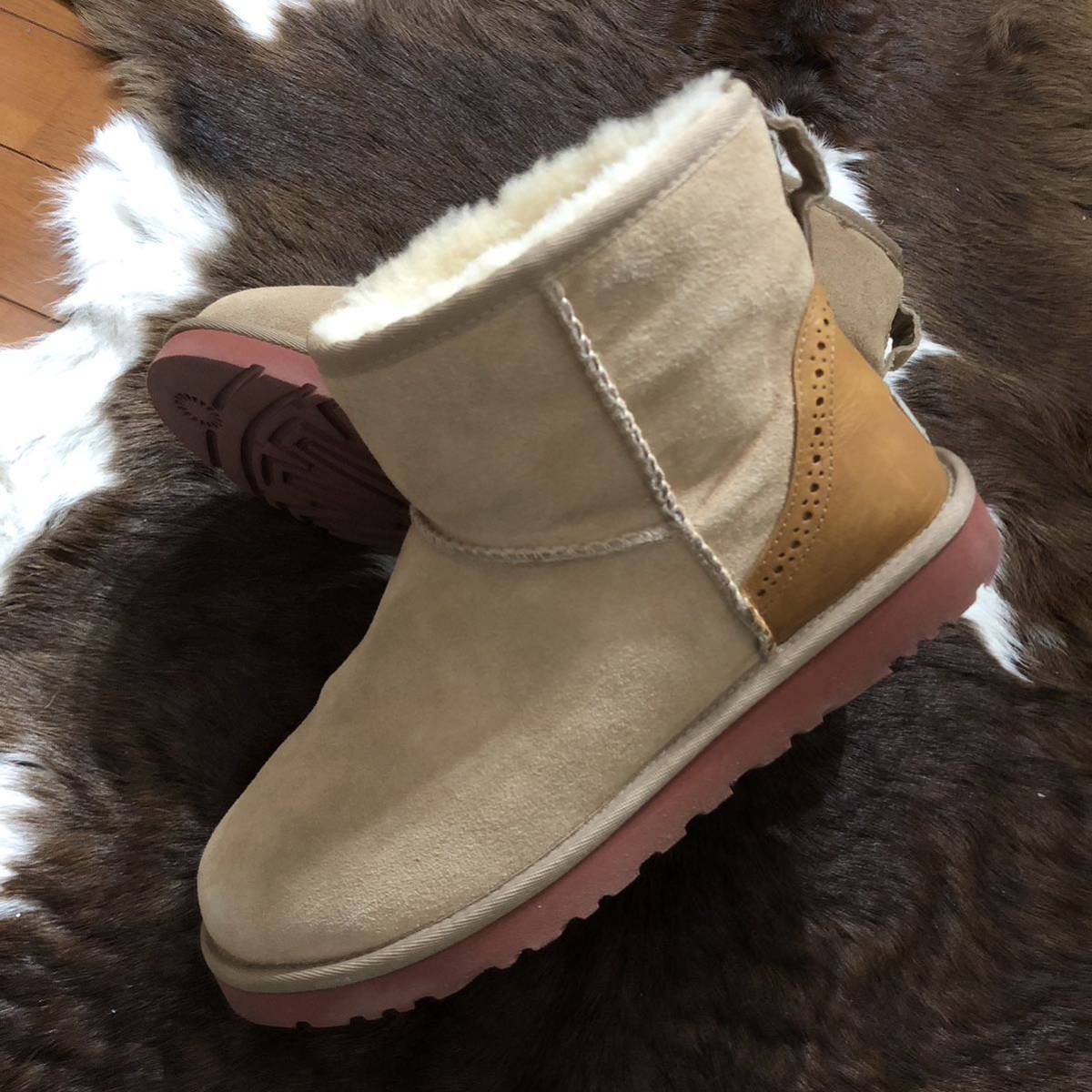 Yahoo!オークション - UGG australia（アグ）Mens CLASSIC MINI BROGUE...