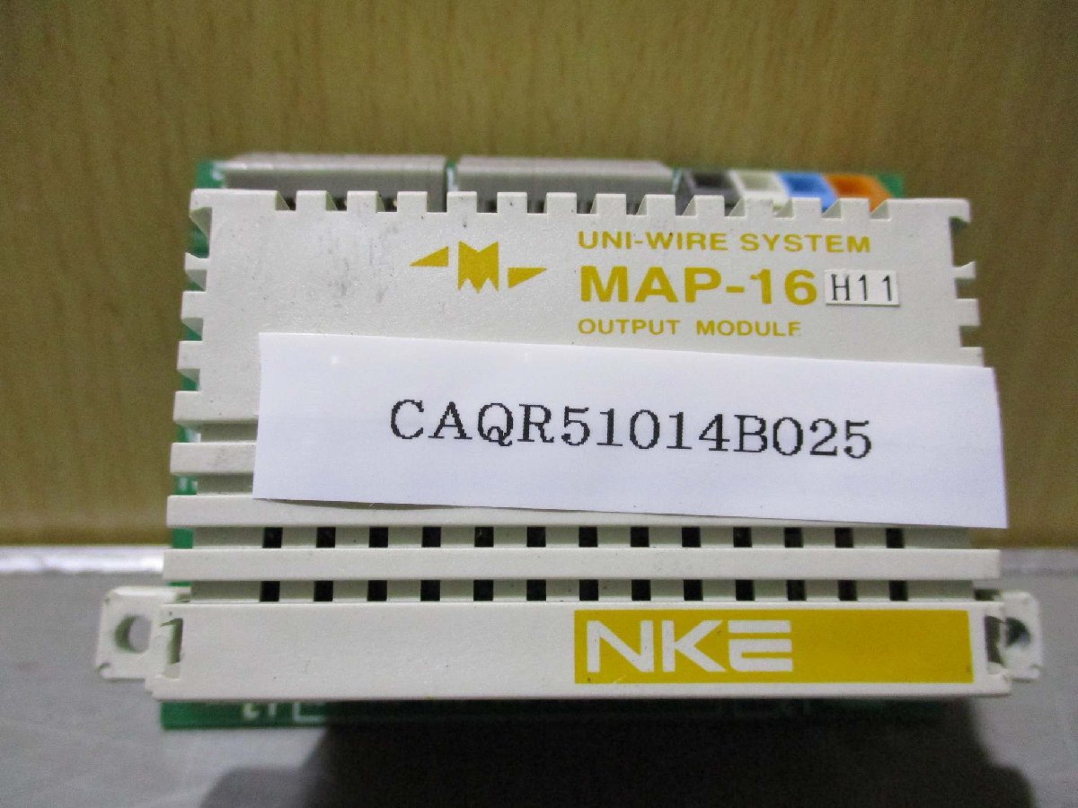 Yahoo!オークション - 中古 NKE UNI-WIRE SYSTEM OUTPUT MODULE MAP-16...