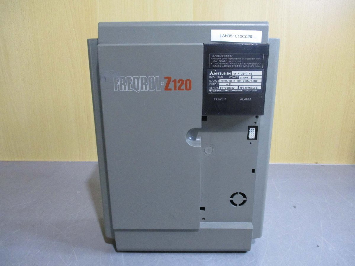 Yahoo!オークション - 中古 Mitsubishi Electric FR-Z120-0.4K AC Driv...