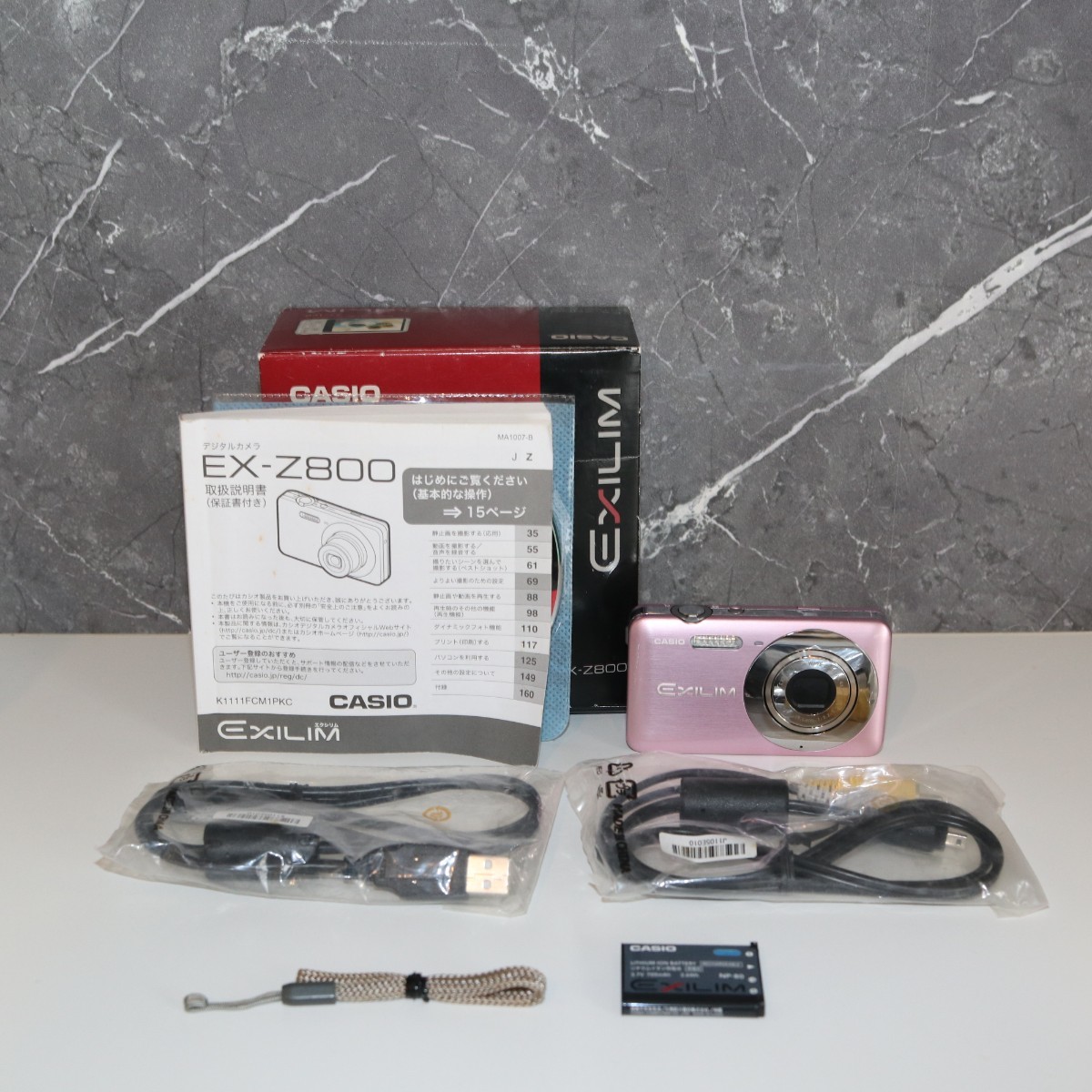 Yahoo!オークション - CASIO EXILIM EX-Z800 ピンク コンパクトデジタ...