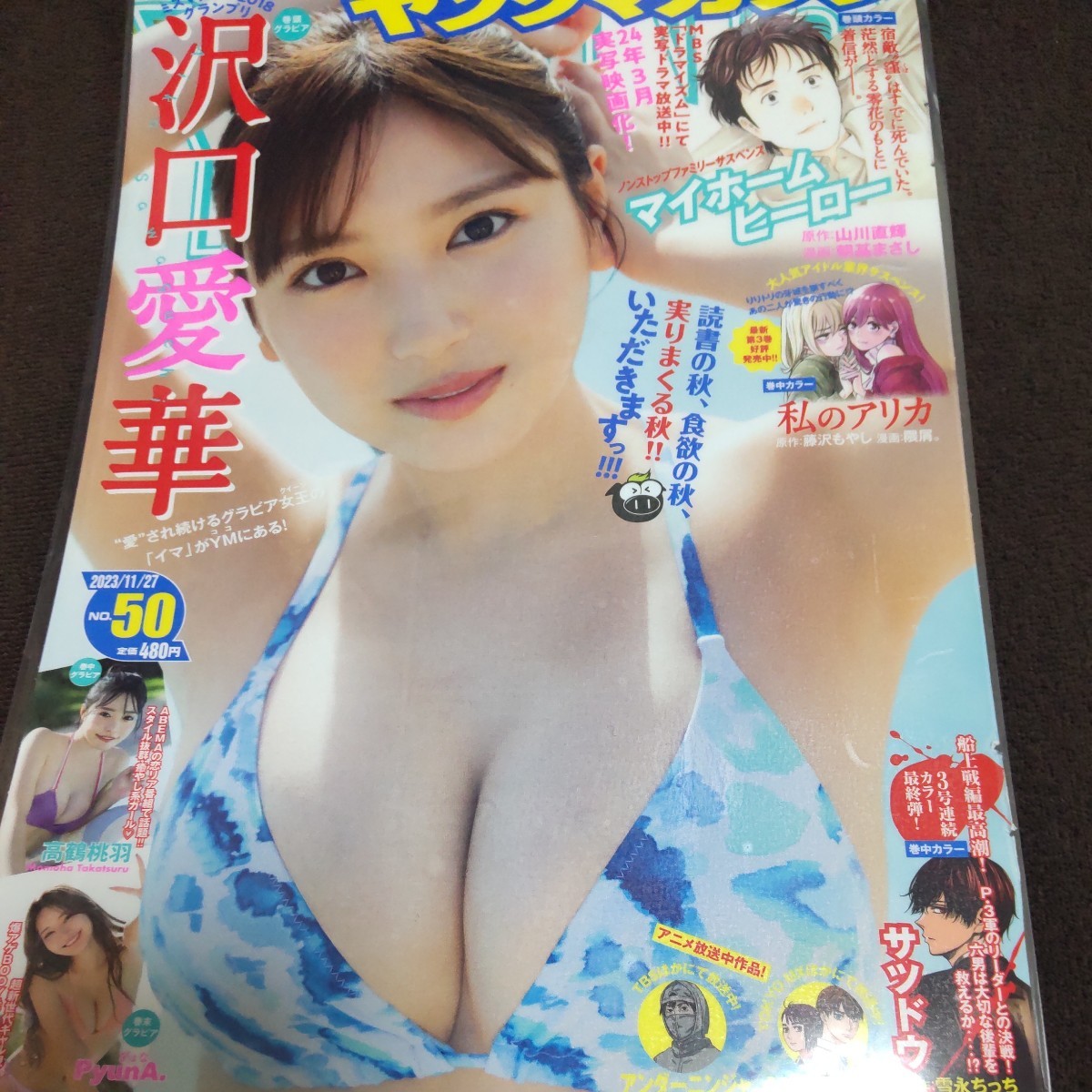 Yahoo!オークション - 厚手ラミネート加工 沢口愛華 9ページ B5