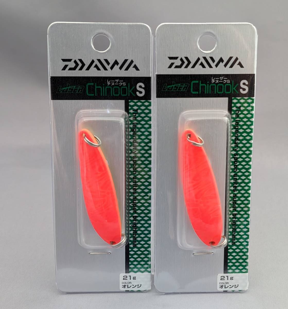 ダイワ レーザーチヌークS 21g 2個セット オレンジ DAIWA Chinook S(スプーン)｜売買されたオークション情報、yahooの商品情報をアーカイブ公開 - オークファン ...