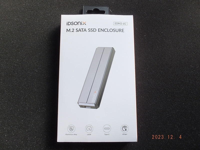 Yahoo!オークション - iDSOniX M.2 SATA SSD ENCLOSURE 新品未使用