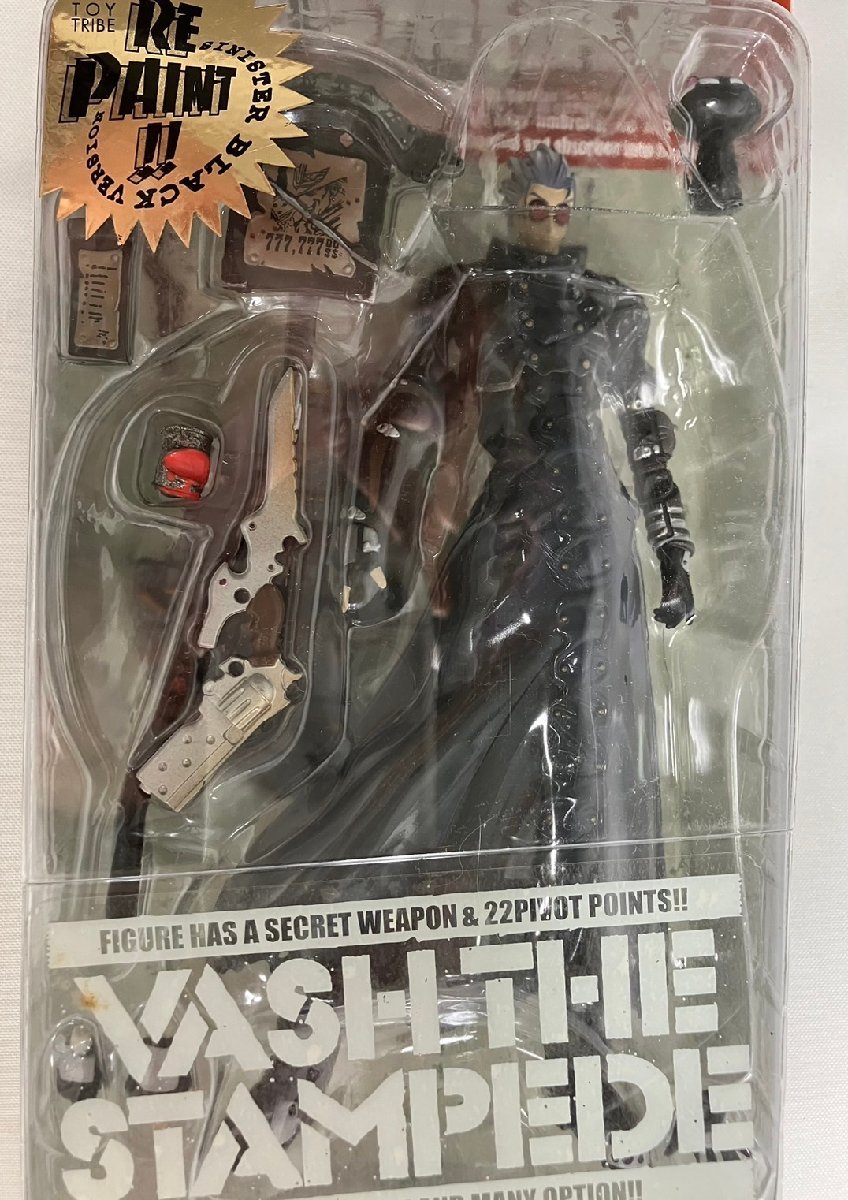 日本代購代標第一品牌【樂淘letao】－【未開封品】『12-015』海洋堂 トライガン ヴァッシュ ザ スタンピード THE PLANET GUN SMOKE フィギュア 未開封品