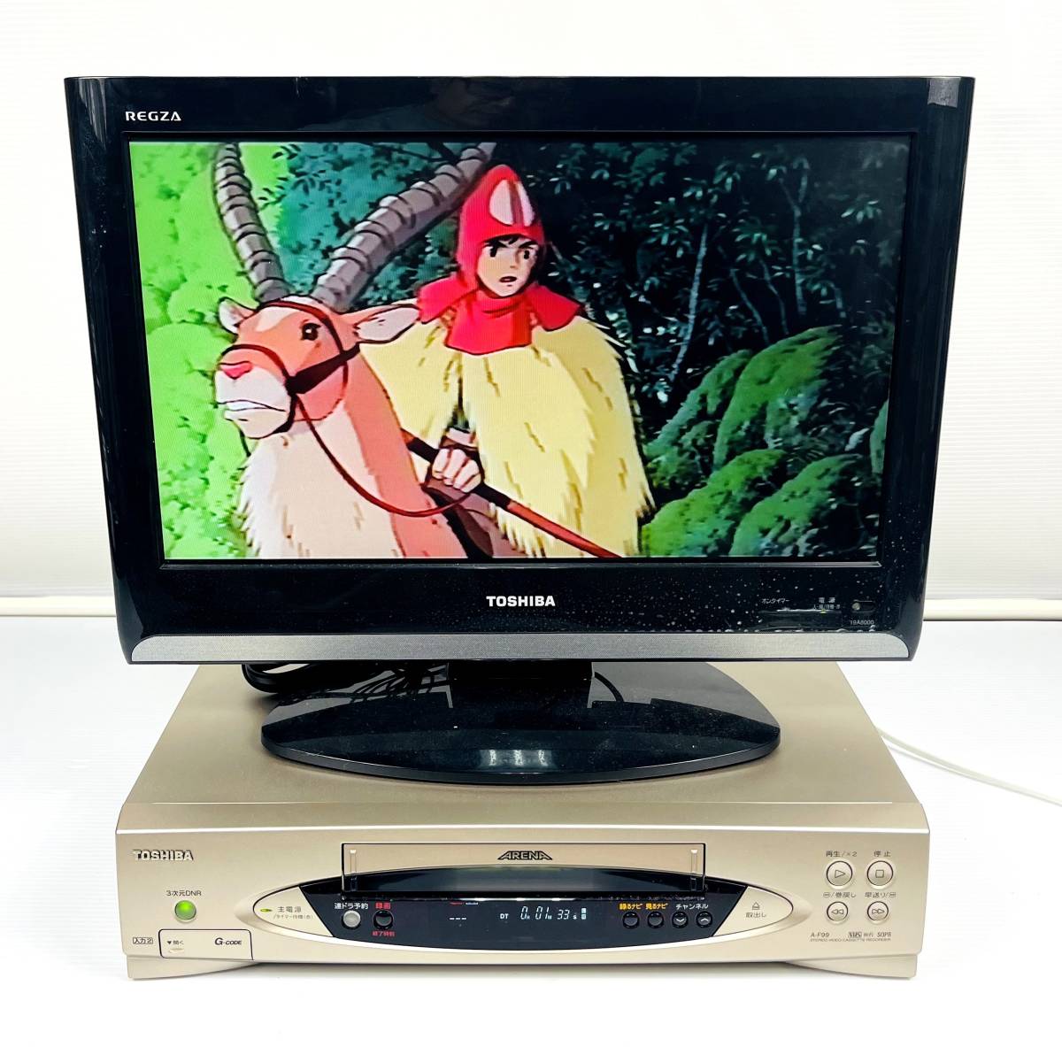 Yahoo!オークション - 【動作美品】TOSHIBA 東芝 A-F99 ステレオビデオ...