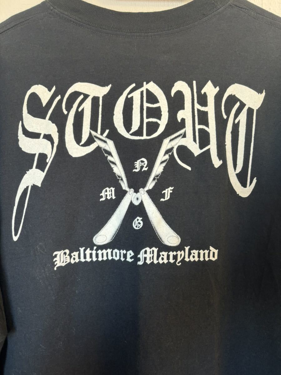 STOUT Tシャツ XL バンド 半袖 nyhc metalcore powerviolence punk crust hardcore beatdown moshcore(Tシャツ)｜売買 ...