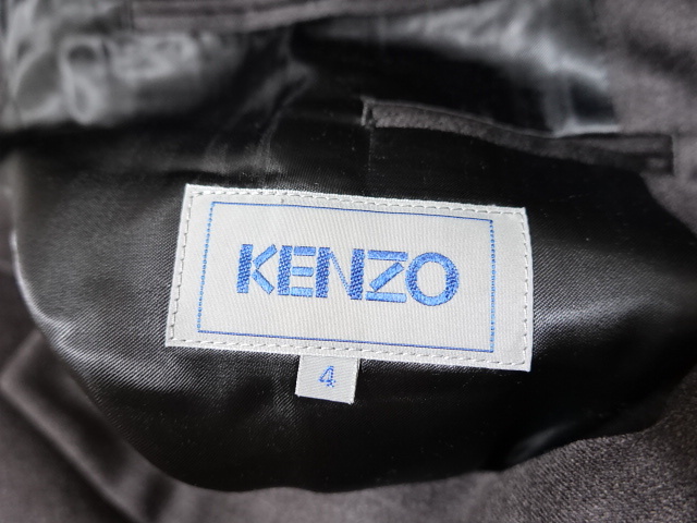 Yahoo!オークション - 1228 KENZO ケンゾー ジャケット テーラード 4