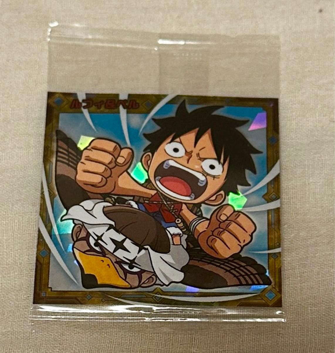 ONE PIECE ワンピース 大海賊シールウエハース LOG 4 ルフィ ONE PIECE ワンピース 大海賊シールウエハース LOG 4 ルフィ