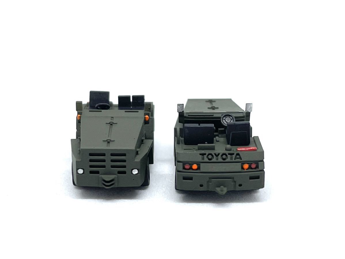 完成品 1/144 3t牽引車 2台セット ぴよファクトリー 航空自衛隊 完成品 1/144 3t牽引車 2台セット ぴよファクトリー 航空自衛隊
