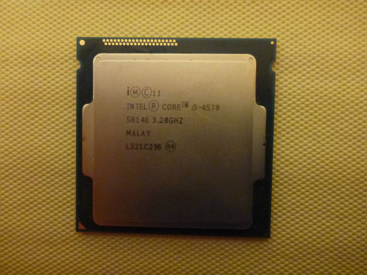 Yahoo!オークション - 管理番号 T-12138 / INTEL / CPU / Core i5-4570...