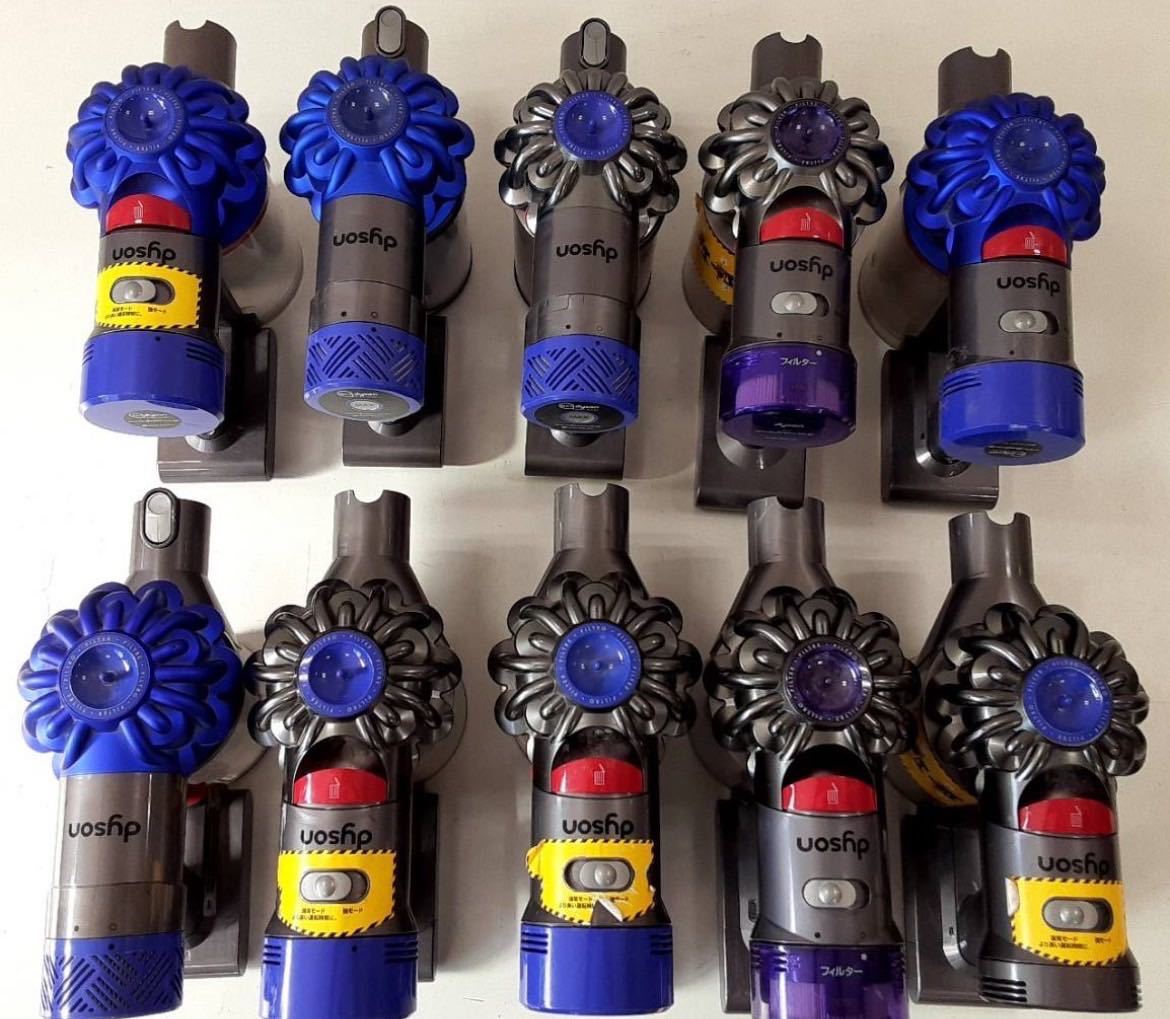 日本代購代標第一品牌【樂淘letao】－ジャンク SV08 SV11 SV10 SV10K HH08 SV09 dyson ダイソン コードレスクリーナー 掃除機 10台 まとめ売り
