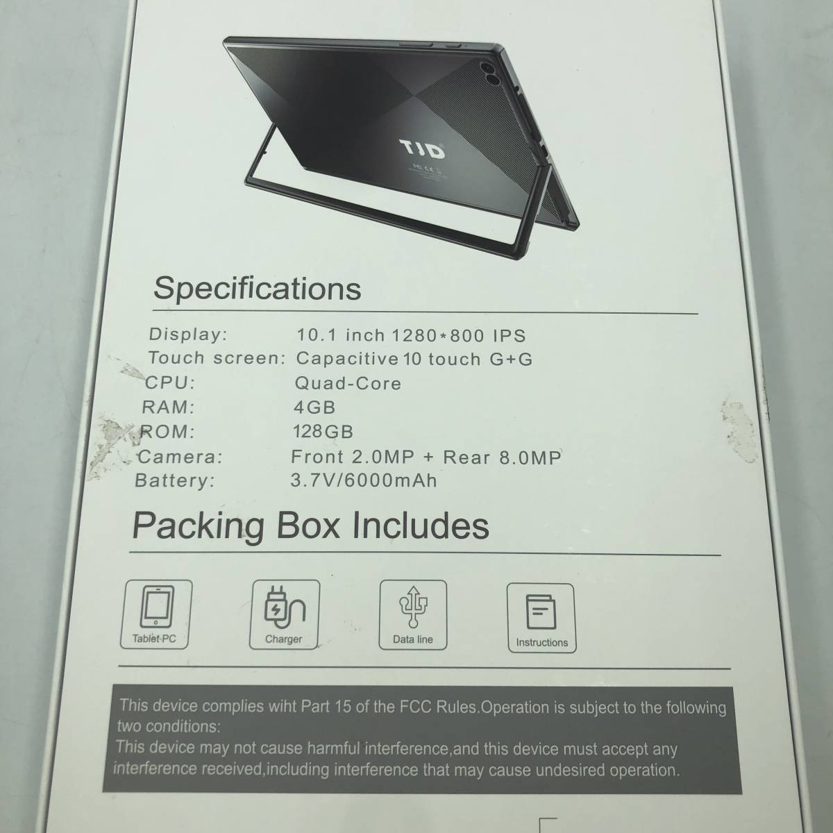 Yahoo!オークション - 【通電確認済】TJD タブレット 10インチ Android...