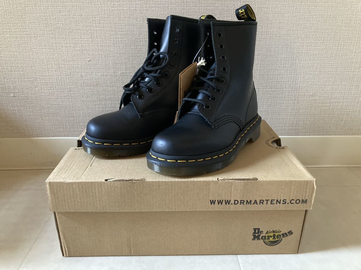 Yahoo!オークション - Dr Martens 1460 8 ホールブーツ UK3 22cm ドク...