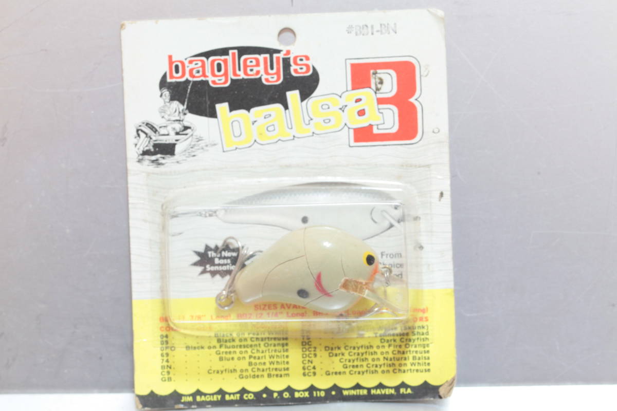 Yahoo!オークション - NIP Bagleys Balsa B1 BB1 BN バグリー バルサB ...