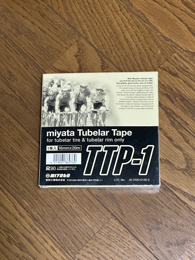 Yahoo!オークション - ミヤタ TTP‐1 チューブラータイヤ用テープ 16mm...