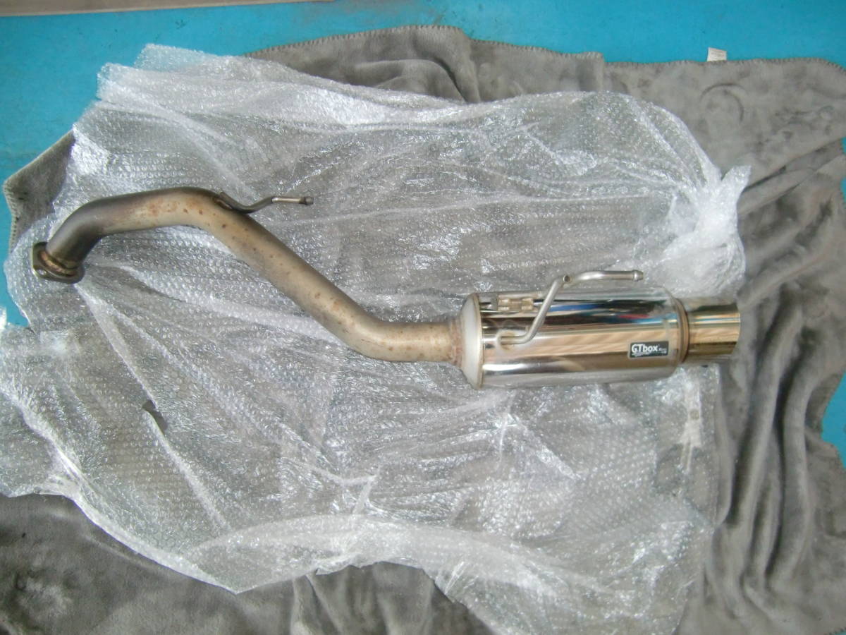 Yahoo!オークション - BK12 マーチ リアマフラー 柿本改 GT Box Rev hy...