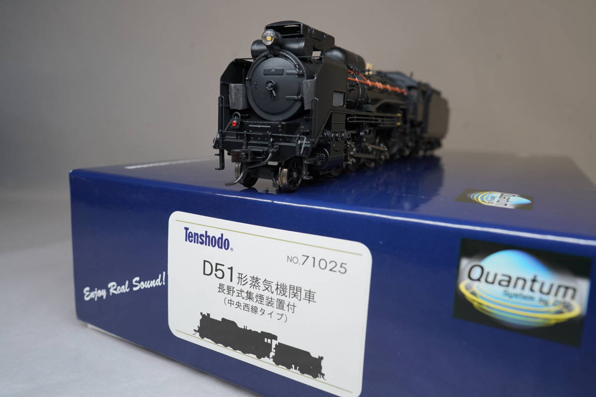 天賞堂カンタム D51形蒸気機関車 長野式集煙装置付き 中央西線タイプ No.71025 TENSHODO HO(機関車)｜売買されたオークション情報、yahooの商品情報をアーカイブ公開 ...