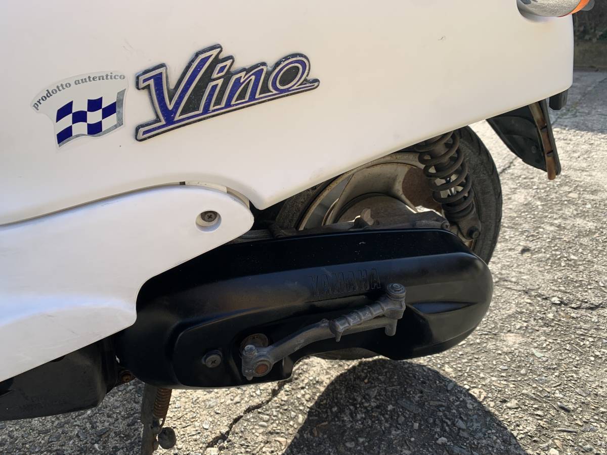 Yahoo!オークション - ヤマハ ビーノ VINO 2サイクル 2ST ホワ...