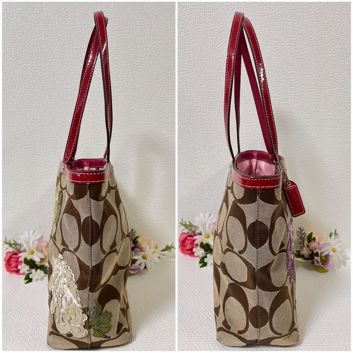 美品】COACH コーチ トートバッグ 11388 シグネチャー 美品】COACH コーチ トートバッグ 11388 シグネチャー