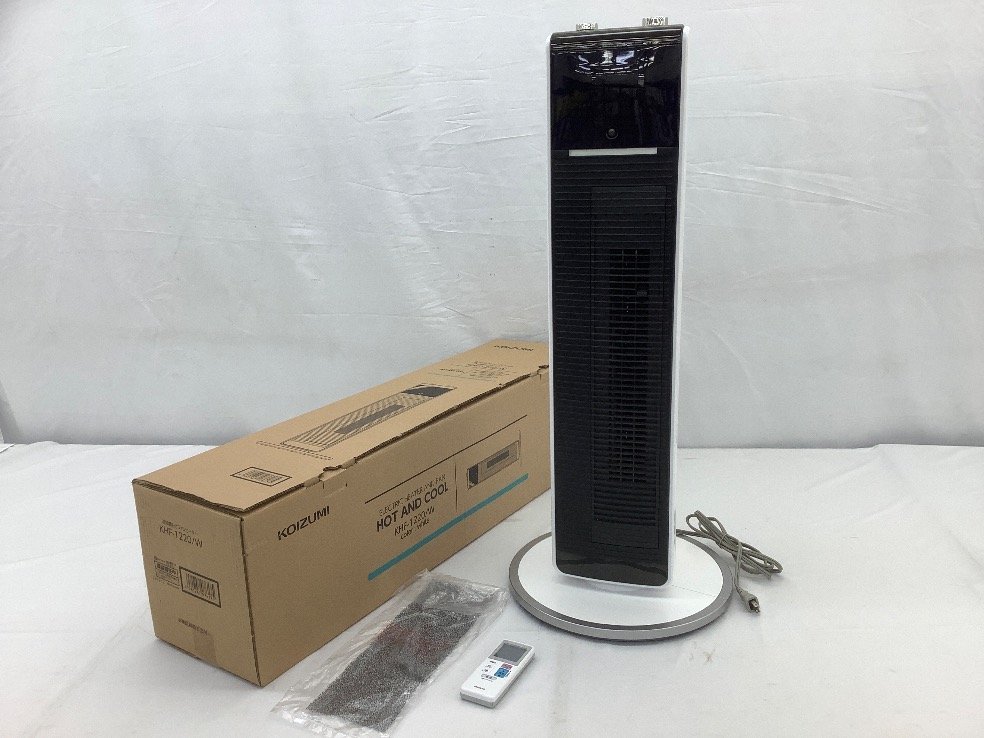 Yahoo!オークション - コイズミ 送風機能付ファンヒーター ホット&クー...