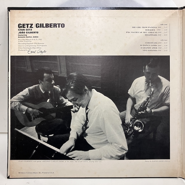 Yahoo!オークション - 即決 JAZZ Stan Getz / Getz Gilberto V6-8545 ...