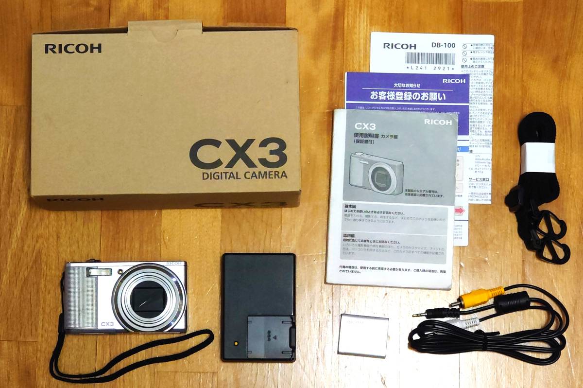 Yahoo!オークション - 美品 リコー RICOH CX3