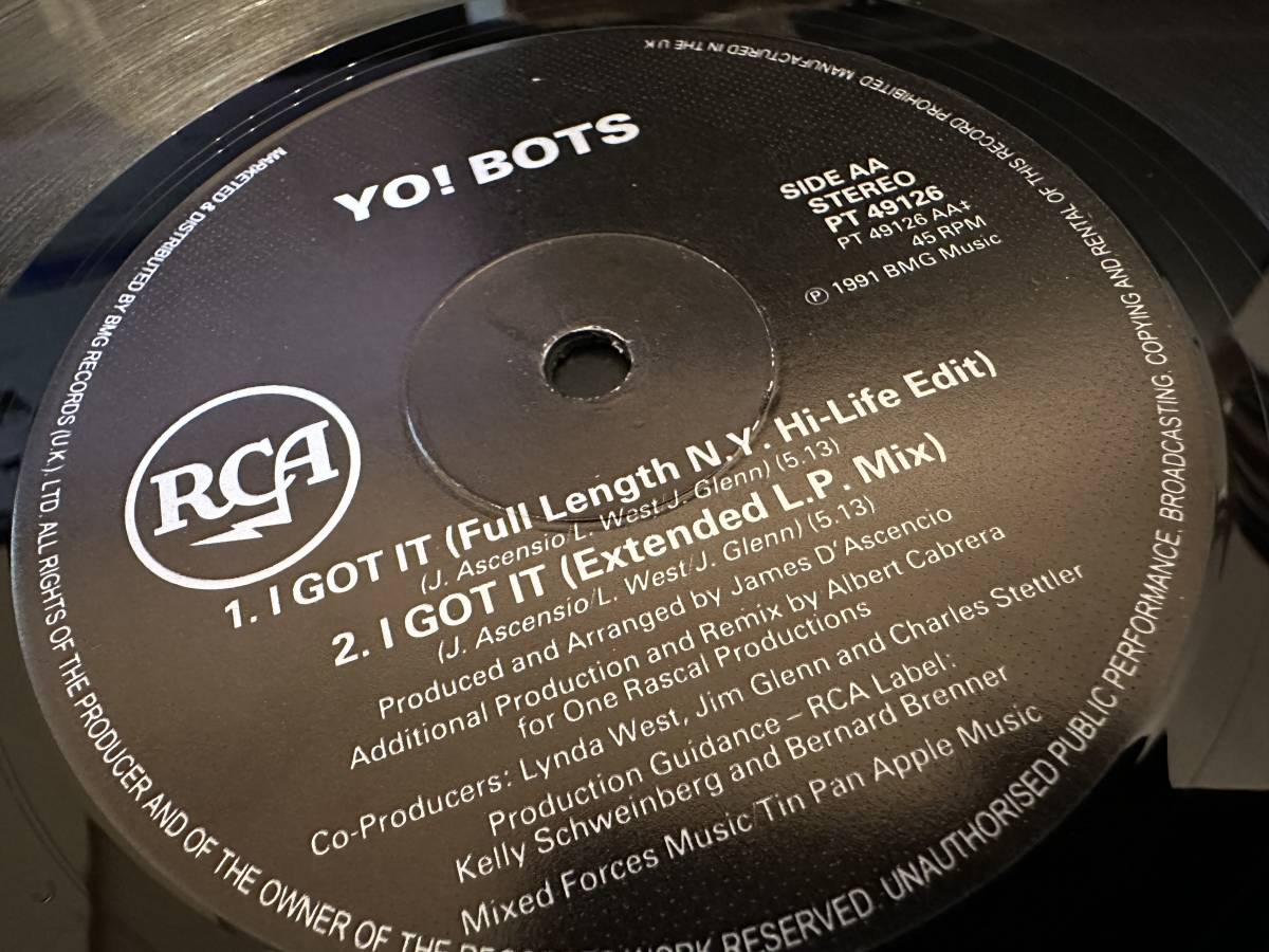 Yahoo!オークション - 12” YO BOTS / I Got It (The Mixes) / Albert ...