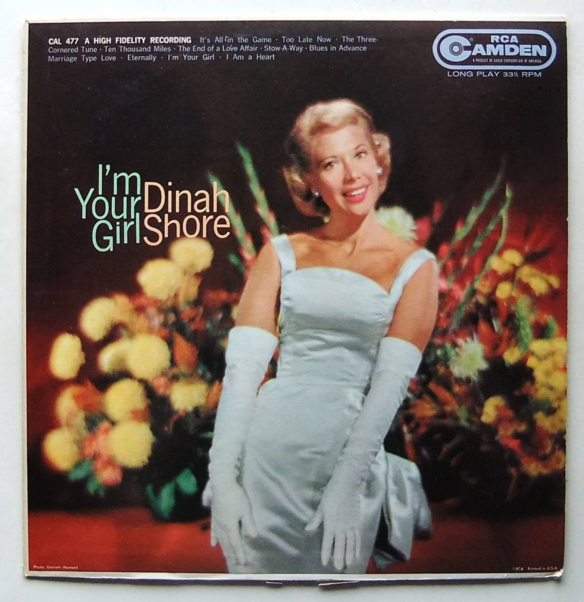 Yahoo!オークション - DINAH SHORE / I'm Your Girl RCA Camden CAL-4...